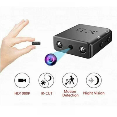Mini Hd Camera With Night Vision, Motion Detection, Sd Card Storage ...