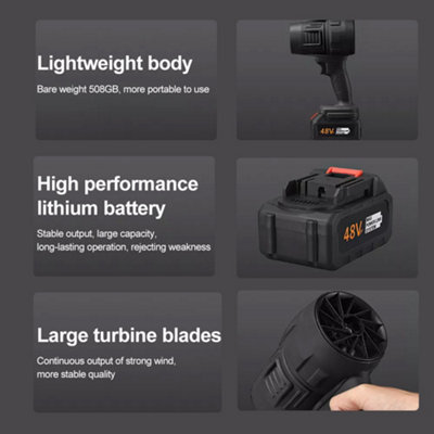 Mini Jet Dry Mini Blower 130,000 RPM Air Blower Super Fan Turbo Powered ...