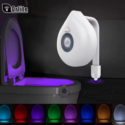 Mini Kawayi Human Infrared Sensing Light LED Night Light Stick Toilet ...