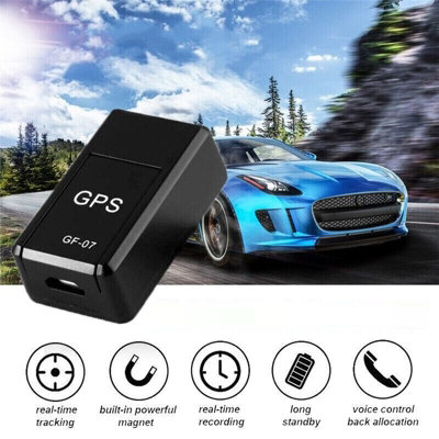 Mini Magnetic GPS Tracker for Vehicle & Asset Security, Real-Time GF-07