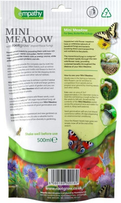 Mini Meadow Wild Flower Seeds with Rootgrow 500ml