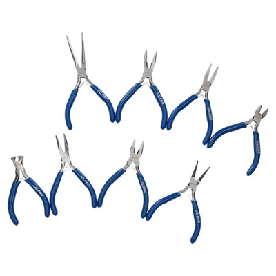 Mini Plier Set Craft Jewellery Making Cutters Long Nose Circlips ...
