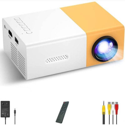 Mini Portable Projector for Cartoons, LED Video Projector for Kids ...