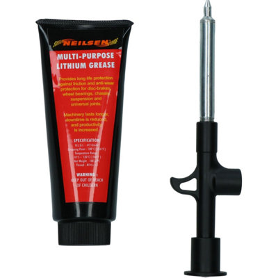 Mini Push Type Grease Gun With 100 Grams Lithium Grease Tube Lubricating