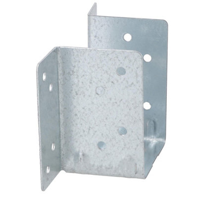 Mini Timber Wood Joist Hanger 50mm Decking Loft Galvanised Beam Holder 20PK