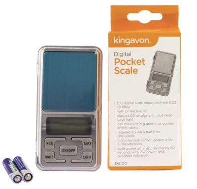 Mini Weighing Scales in up to 100 grams - Small Pocket Size for Kitchen ...