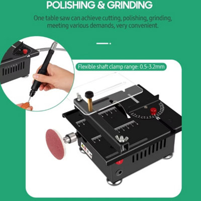Mini Woodworking Table Saw 6000rpm/min Electric Precision Cutting ...