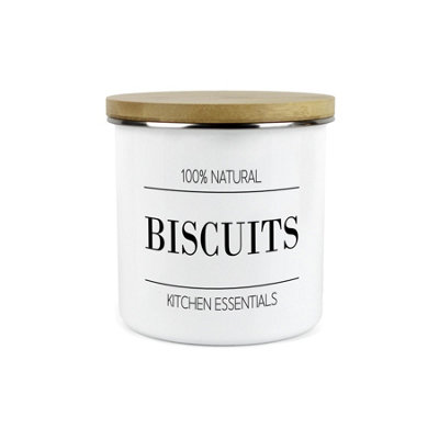 Minimalist Kitchen Essentials Small Biscuits Storage Canister - Modern ...