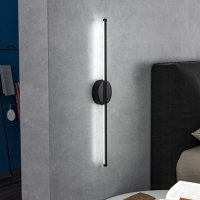 Minimalistic Linear Long Strip Aluminum LED Wall Light for Bedroom ...