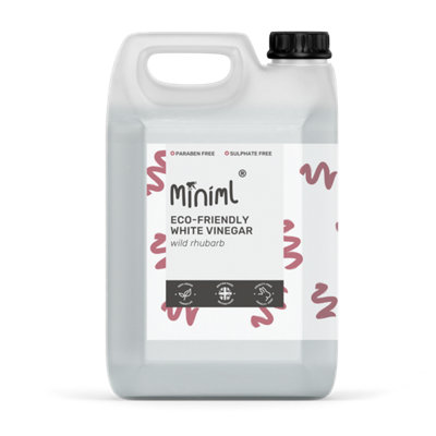 Miniml Cleaning White Vinegar Refill Wild Rhubarb 5L