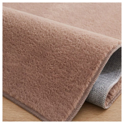 Mink Rabbit Fur Rug Soft Thick Large Fluffy Rugs For Kitchen Hallway ...