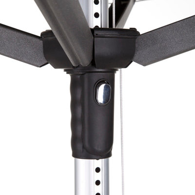 Minky 60m RoTaLift Rotary Washing Line with Pulley, Cover and Soil Spike