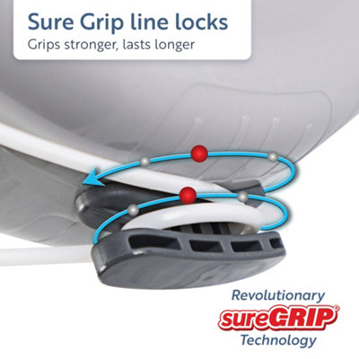 Minky - Suregrip Retractable Clothes Line - 2 x 15m