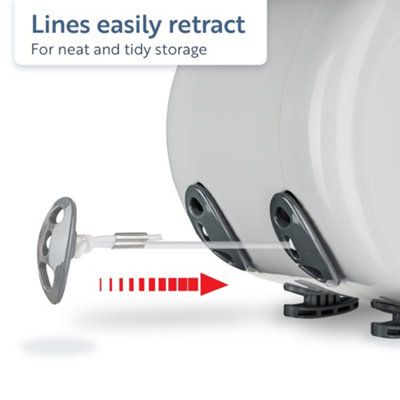 Minky - Suregrip Retractable Clothes Line - 2 x 15m