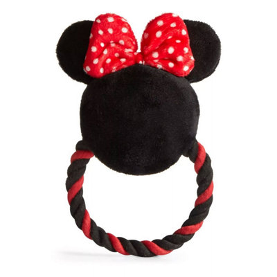 Minnie Mouse Squeaky Plush And Rope Toy | DIY at B&Q