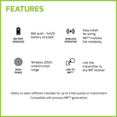 MIP3 Accessory - Magnetic Sensor Transmitter - White