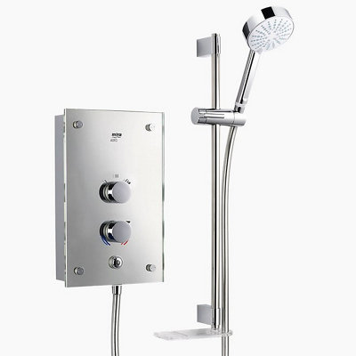 Mira Alero 9.8kW Electric Shower True Mirror Thermostatic Control ...