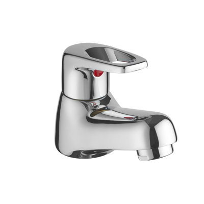 Mira Assist Lever Basin Pillar Taps Chrome Commercial Utility Taps - 1 ...