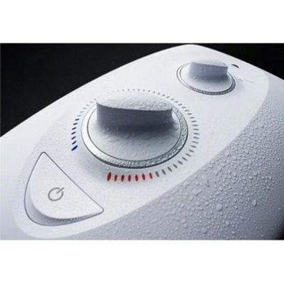 Mira Jump Electric Shower 9.5kW Clearscale White & Chrome 5 Spray 1. ...