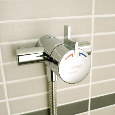 Mira Miniduo EV Exposed Thermostatic Mixer Shower Valve 133 - 153mm ...