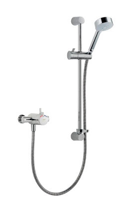 Mira Miniduo EV Exposed Thermostatic Mixer Shower Valve 133 - 153mm ...