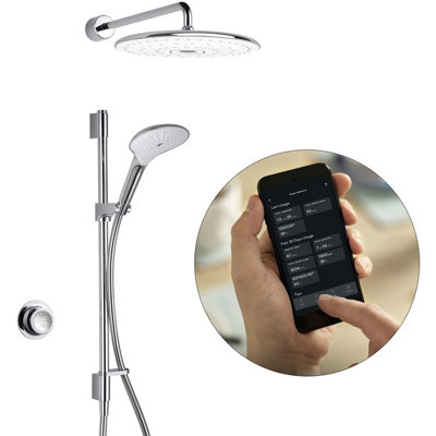 Mira Mode Maxim Dual Outlet Digital Mixer Shower Low Pressure Gravity ...