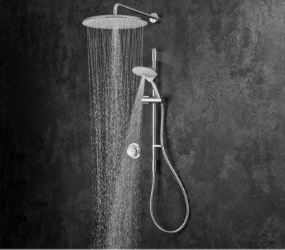 Mira Mode Maxim Dual Outlet Digital Mixer Shower Low Pressure Gravity ...