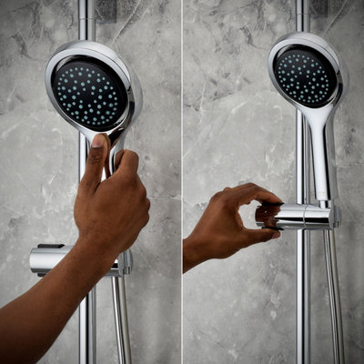 Mira Platinum Ceiling Fed Shower Kit 1.1981.026