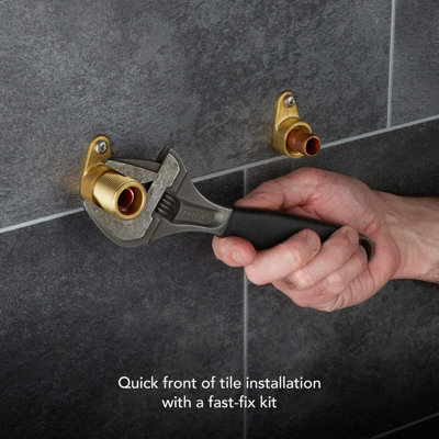 Mira Relate EV Mixer Shower Thermostatic 90mm Head Chrome Modern 2.1878.001