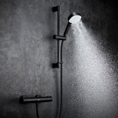 Mira Relate EV Thermostatic Bar Mixer Shower with Adjustable Handset ...