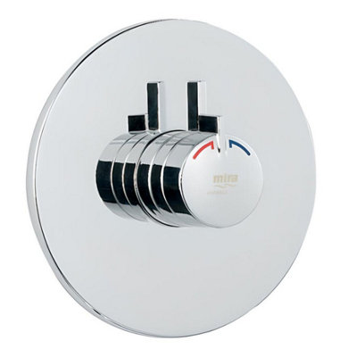 Mira Showers Miniduo Mixer Shower BIV ECO + Shower Riser Rail Chrome 1. ...