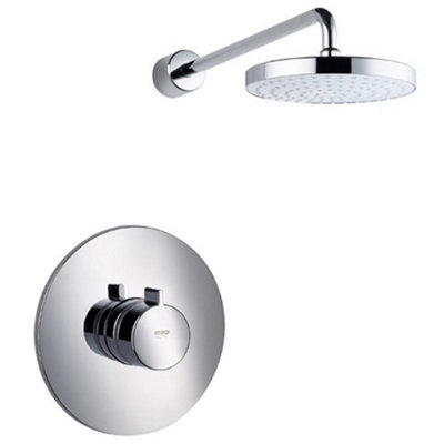 Mira Showers Moto Mixer Shower Built In Shower Recessed + Fixed Head ...