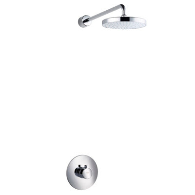 Mira Showers Moto Mixer Shower Built In Shower Recessed + Fixed Head ...