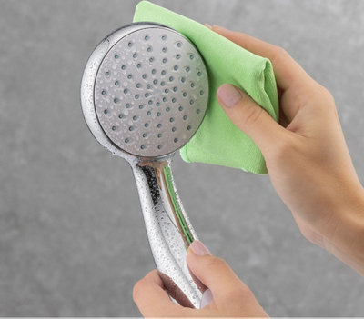 Mira Showers Nectar Eco Shower Head Slim Chrome Single Mode Rub Clean ...