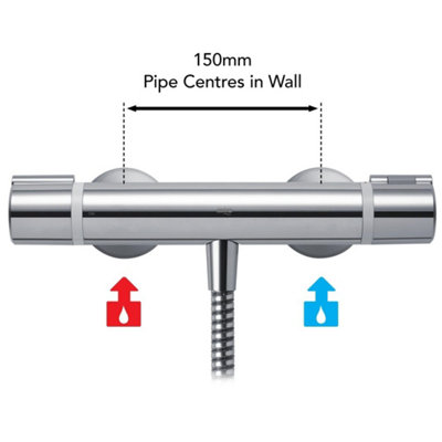 Mira Showers Replacement Bar Mixer Valve Thermostatic - Coda Reflex ...
