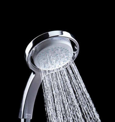 Mira Vier Digital Showerhead 360m 135mm Chrome 4 Mode Flipstream Shower ...
