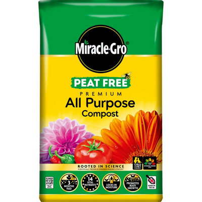 Miracle-Gro All Purpose Peat Free Compost 50L