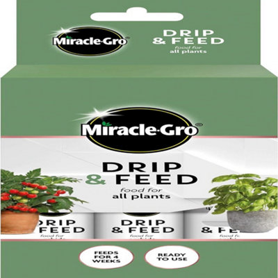 Miracle Gro Drip and Feed All Purpose Plant Food Bottles Ready to Use ...