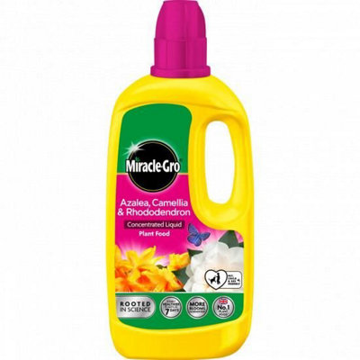 Miracle Gro Ericaceous Liquid Plant Food 800ml NPK 7 3 5 Ideal for ...