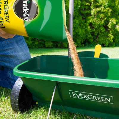 Miracle Gro Evergreen Complete 4 in 1 Lawn Care 400m2 Kills Moss and ...