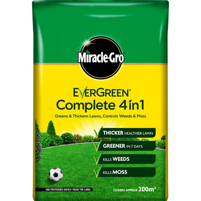 Miracle-Gro Evergreen Complete 4 in1 7kg Bag 200m2