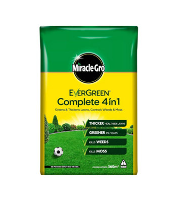 Miracle-Gro EverGreen Complete 4in1 Lawn Feed 360m²