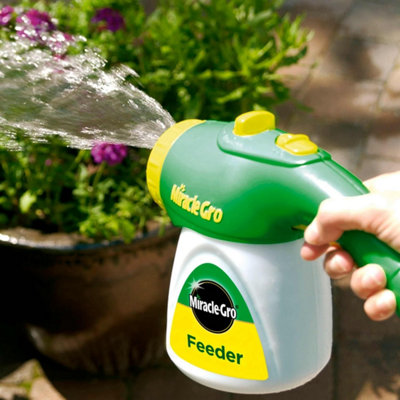 MIRACLE-GRO FEEDER GARDEN HOSE ATTACHMENT FOR FAST AND EASY LIQUID ...