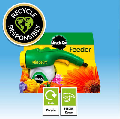 MIRACLE-GRO FEEDER GARDEN HOSE ATTACHMENT FOR FAST AND EASY LIQUID ...
