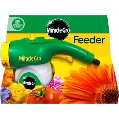Miracle Gro Hose End Feeder with Soluble Plant Food Feeding for Flowers ...