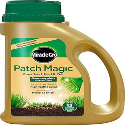Miracle Gro Patch Magic Grass Seed 1015g Jug Lawn Repair for Bare ...
