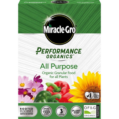 Miracle-Gro Performance Organics All Purpose Plant Food 2Kg