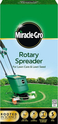 Miracle-Gro Rotary Grass and Lawn Seed Spreader