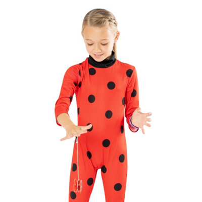 Miraculous Lady Bug Light Up Toy Set Red/Lavender (One Size)