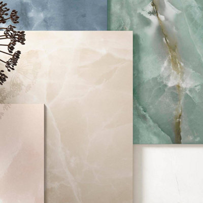 Mirage Marble Gloss White 595 x 295 Ceramic Tile